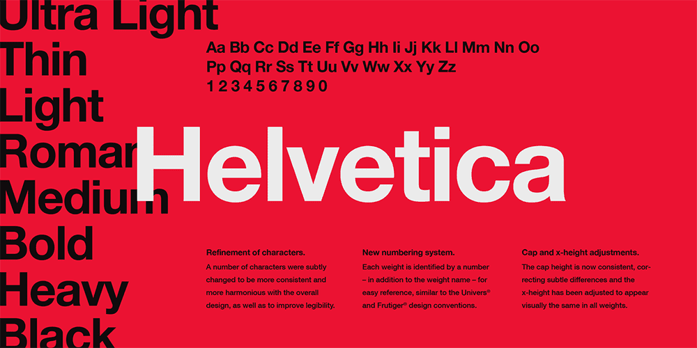 Helvetica：大牌奢侈品更换标志字体背后的设计美学