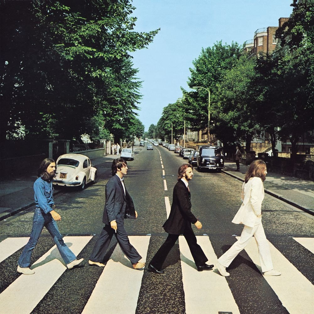 当The Beatles、Nirvana的经典专辑封面变成小动画，这画面太魔性！