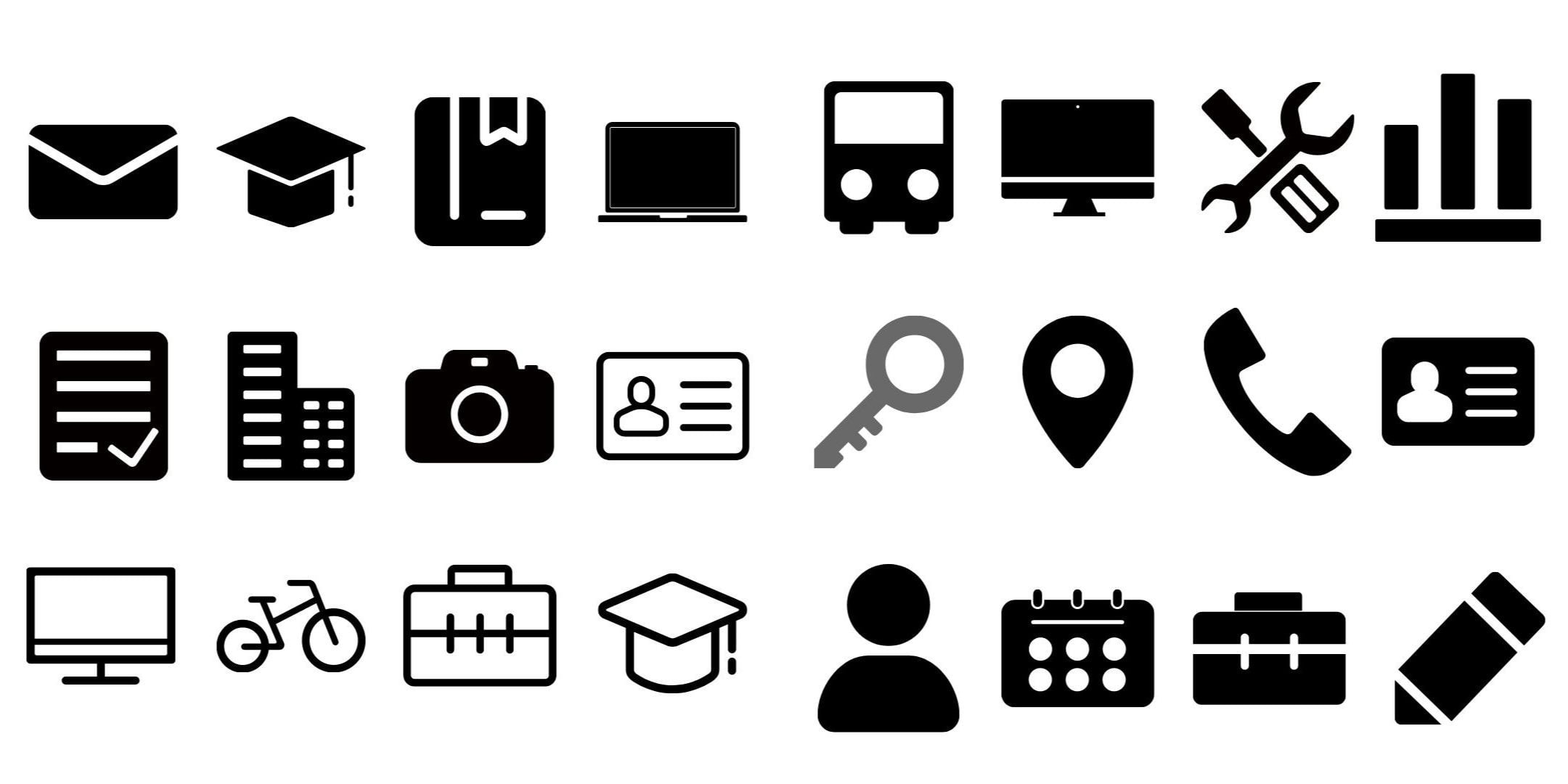 图标图片：PPT设计最常用的图标素材，我都帮你总结好了！